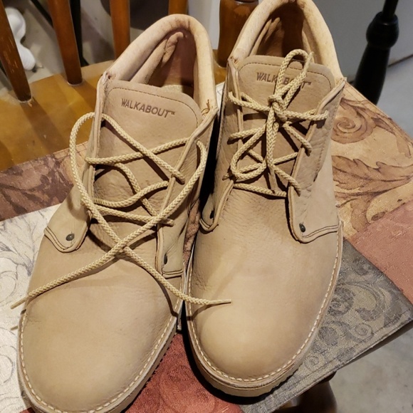 WALKABOUT | Shoes | Walkabout Mens Leather Upper Shoe 15 D | Poshmark